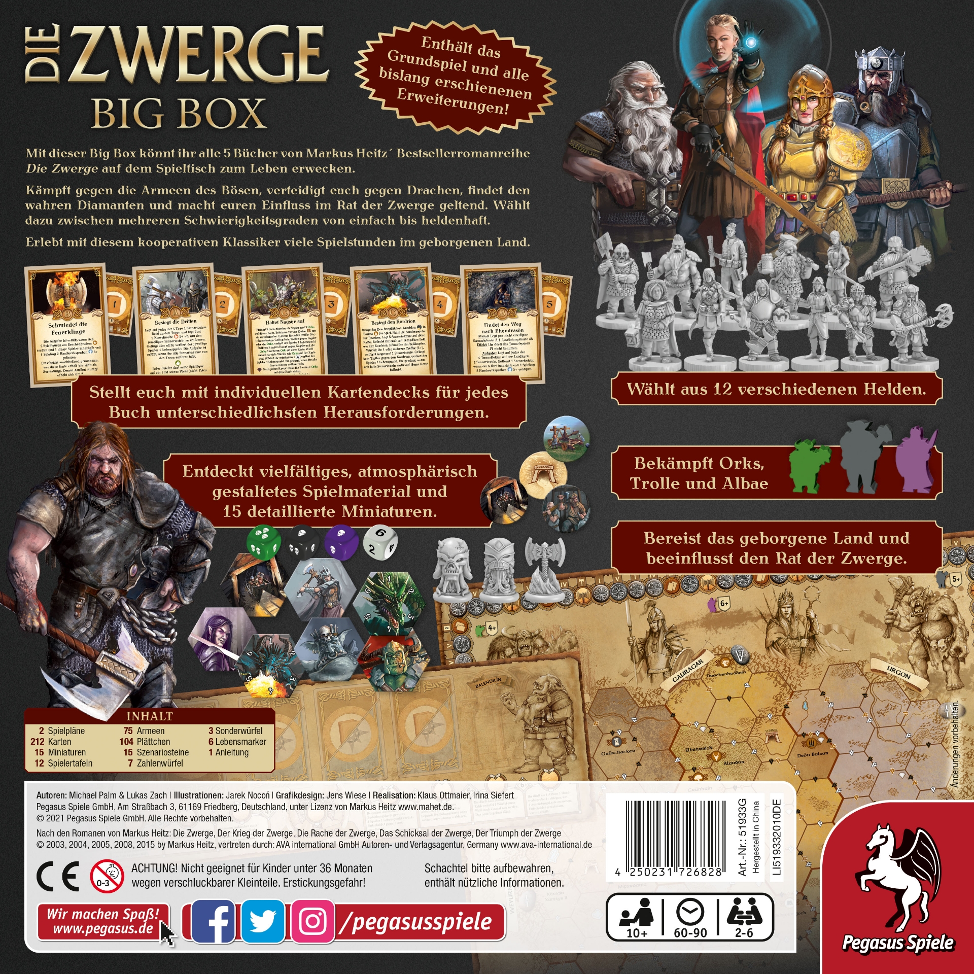 Spielladen Spielbude.ch. Die Zwerge Big Box