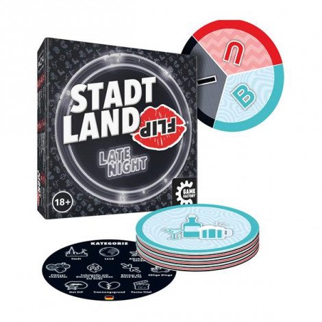 Spielladen Spielbude.ch. Stadt Land Flip Late Night