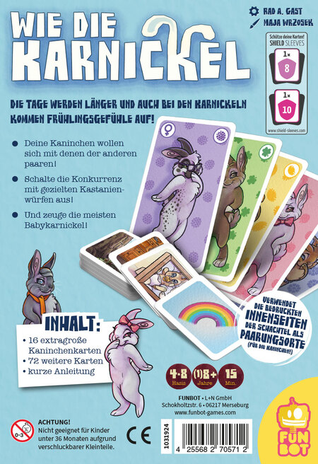 Spielladen Spielbude.ch. Wie die Karnickel